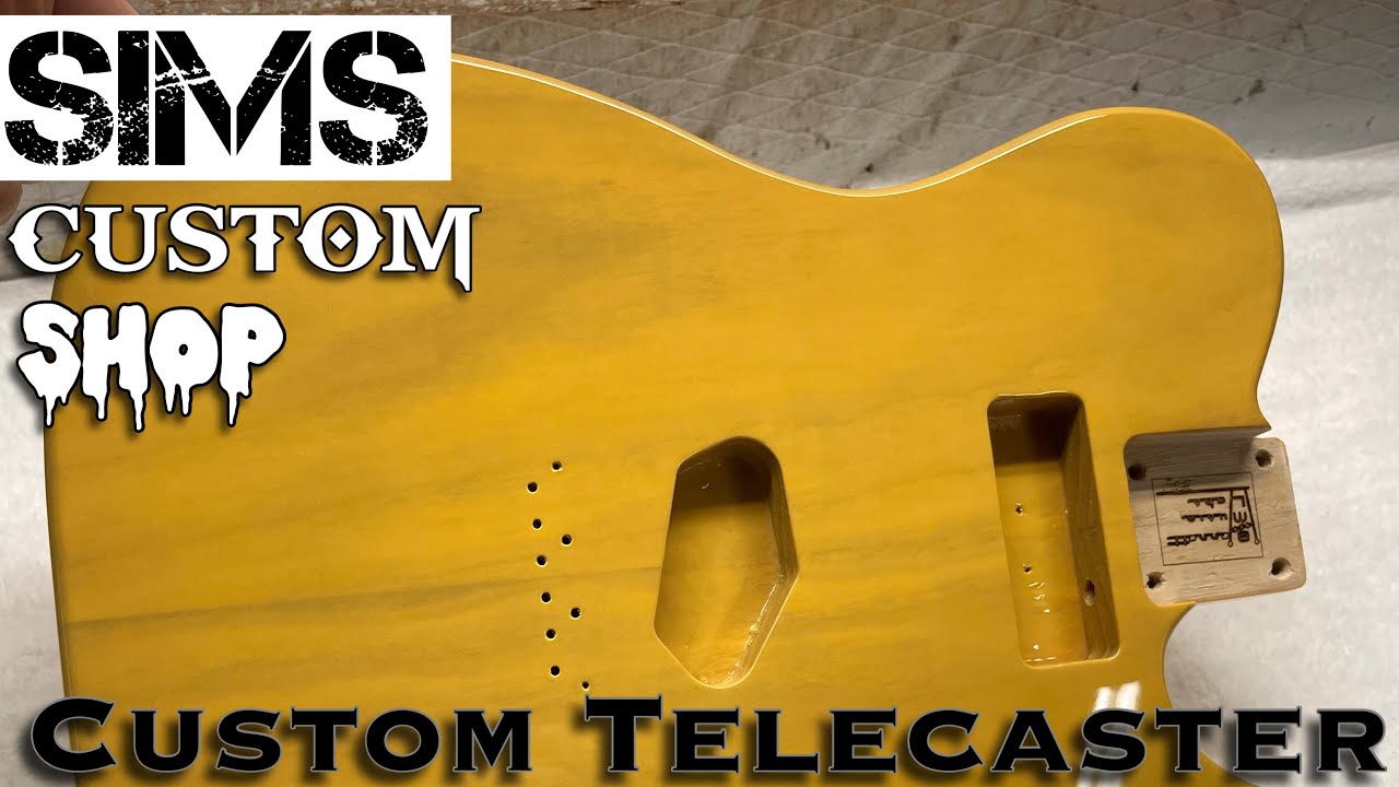 Custom Bennett Music Labs 52 Telecaster - Butterscotch paint by Sims ...