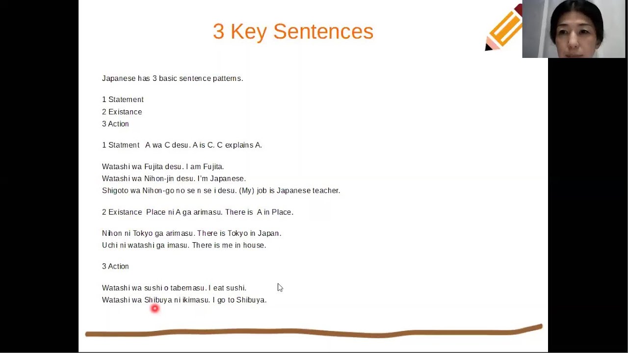 Japanese Lesson 2 - 3 key sentence patterns - YouTube