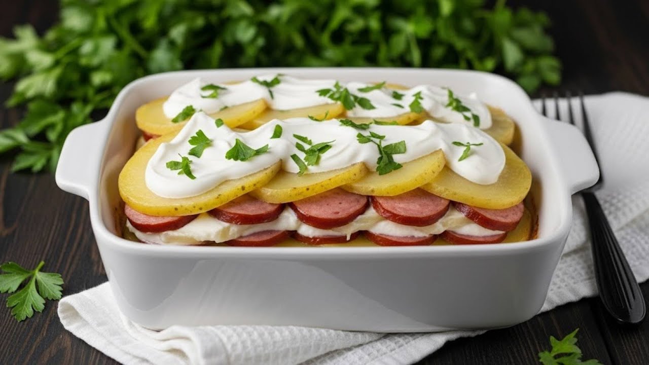 Smoked Sausage And Potato Bake Recipe At Erminia Heavner Blog