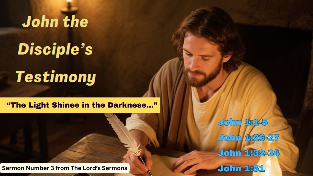 In the beginning was God, the source of all light and all life. Now ...
