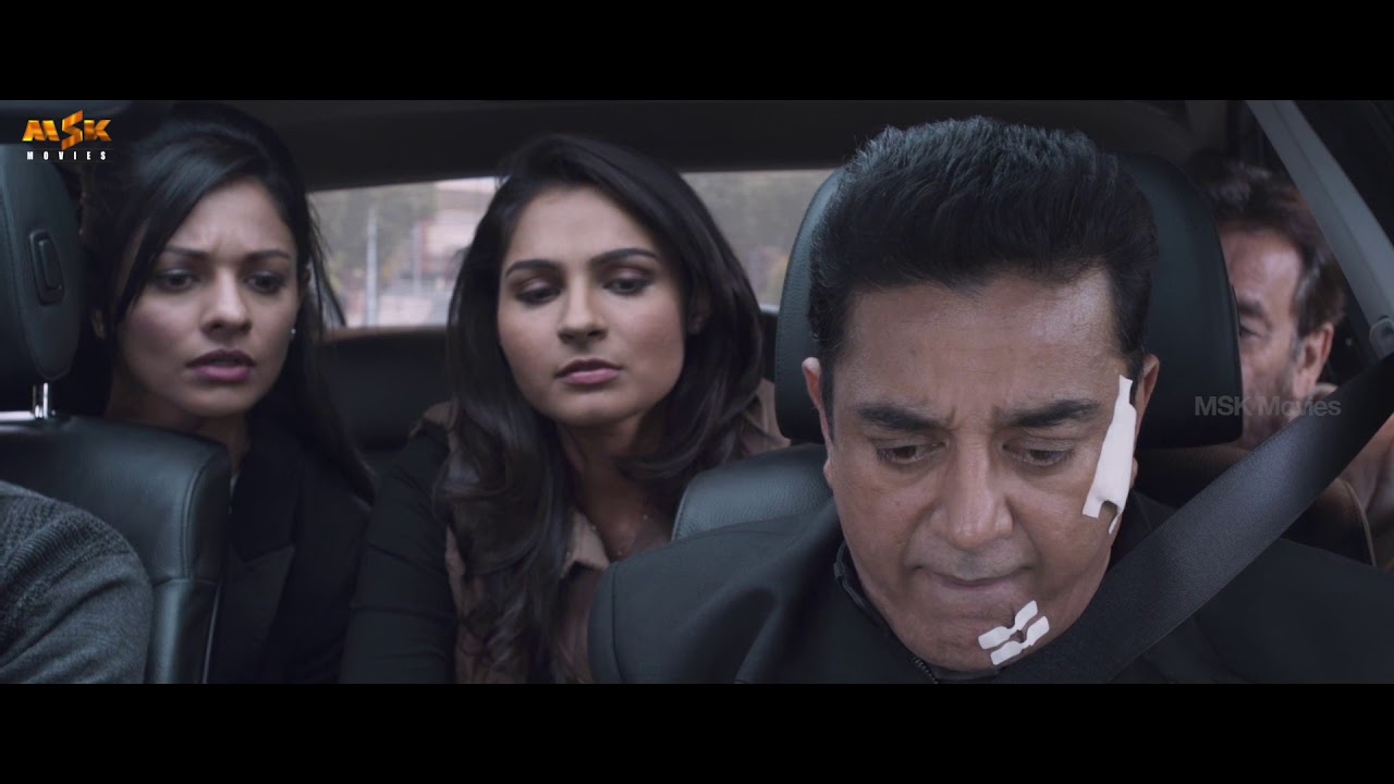 Nirupama finds a book in Munnavar's car || Viswaroopam 2 Telugu Movie ...