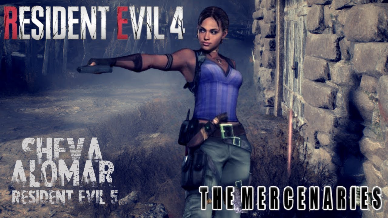 Resident Evil 4 Remake - Mercenaries - Sheva Alomar - Resident Evil 5 ...