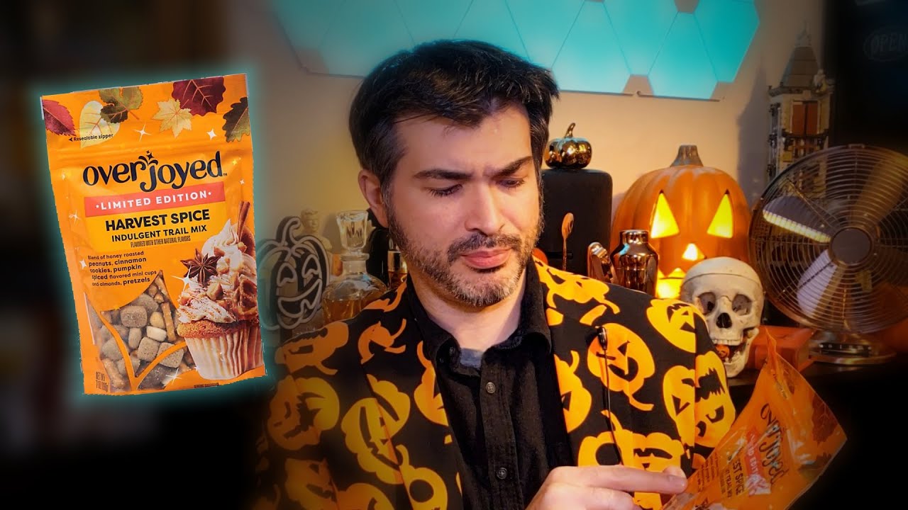Ben's Pumpkin Spice Reviews. S5 Ep10. Overjoyed Indulgent Trail Mix ...