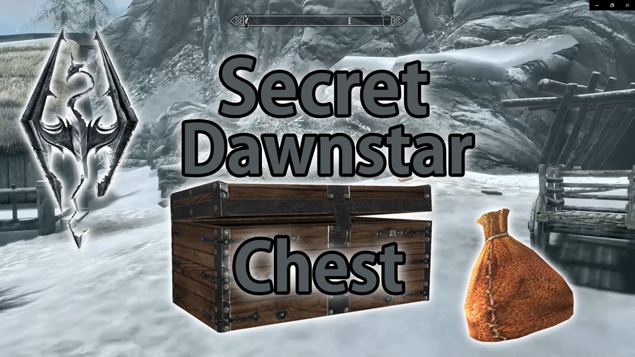 SECRET Chest in Dawnstar | Skyrim Anniversary Edition - YouTube