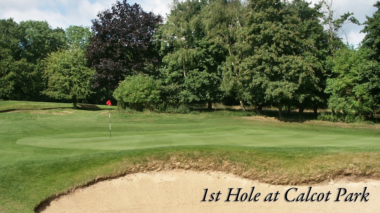 Hole 1 at Calcot Park - YouTube