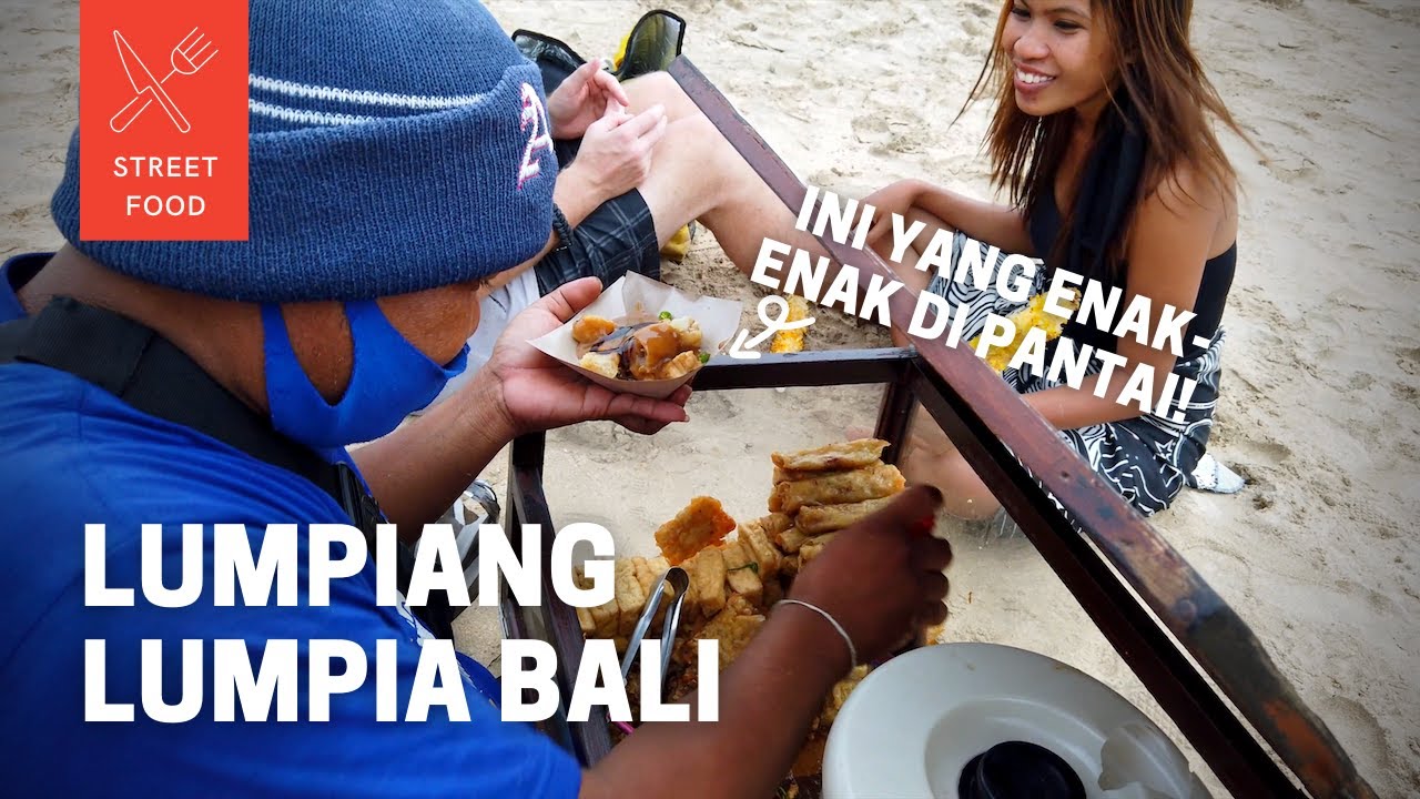 ⁴ᴷ LUMPIANG / LUMPIA BALI | Many 'gorengan' in one cup! | Jajanan ...
