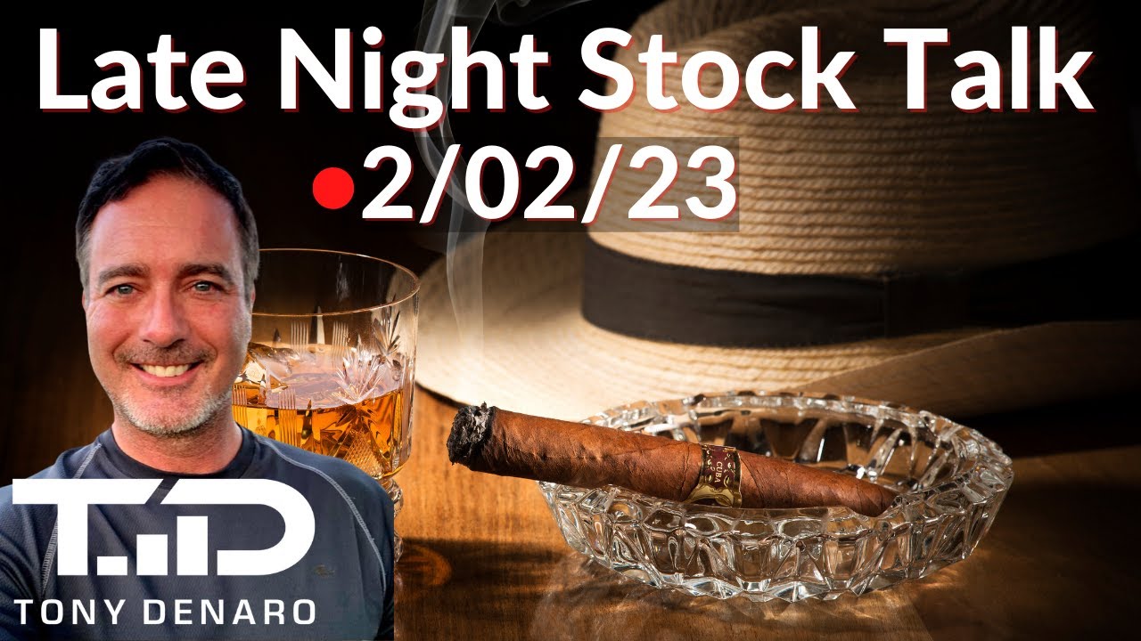 AMC Late Night Stock Chat LIVE 2/02/23 w/Tony Denaro - YouTube
