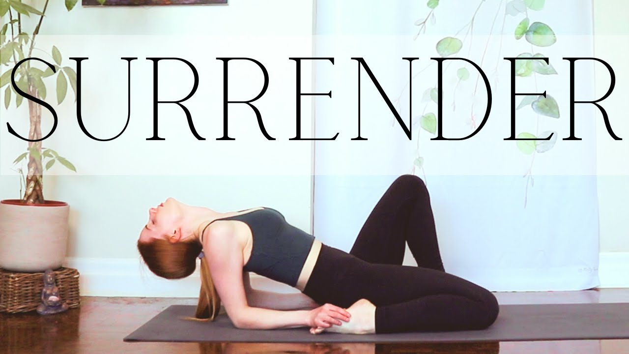 20 MIN Vinyasa Yoga to Surrender All That No Longer Serves You - YouTube