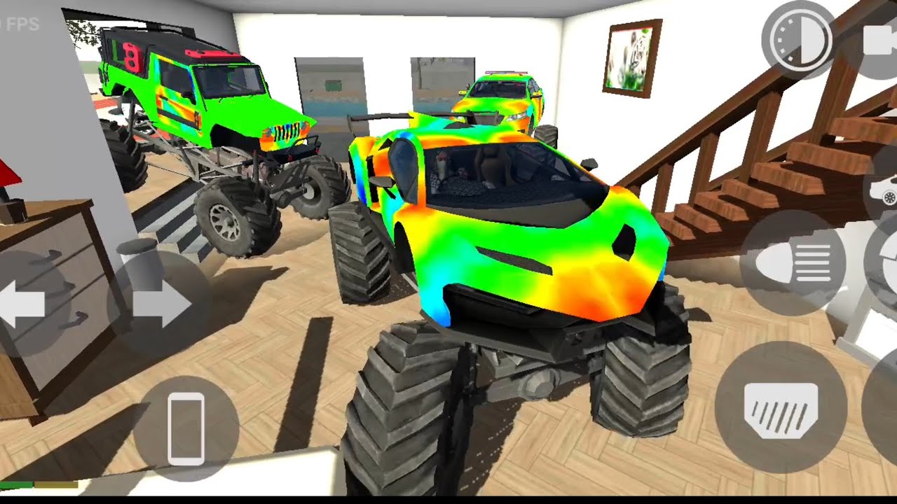 IBD3D #39 - Zombie - Dinosaur -Thar - Police Car - Tractor City Battle ...