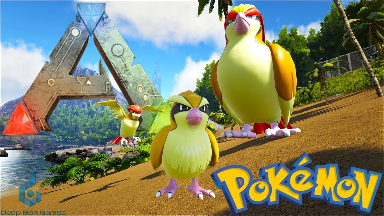 PIDGEY, PIDGEOTTO, PIDGEOT! - ROAD TO 151 POKEMON | ARKMON (Ark Modded ...