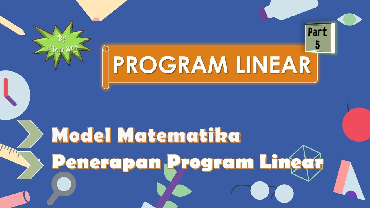 Materi dan Contoh Soal Penerapan Program Linear - YouTube