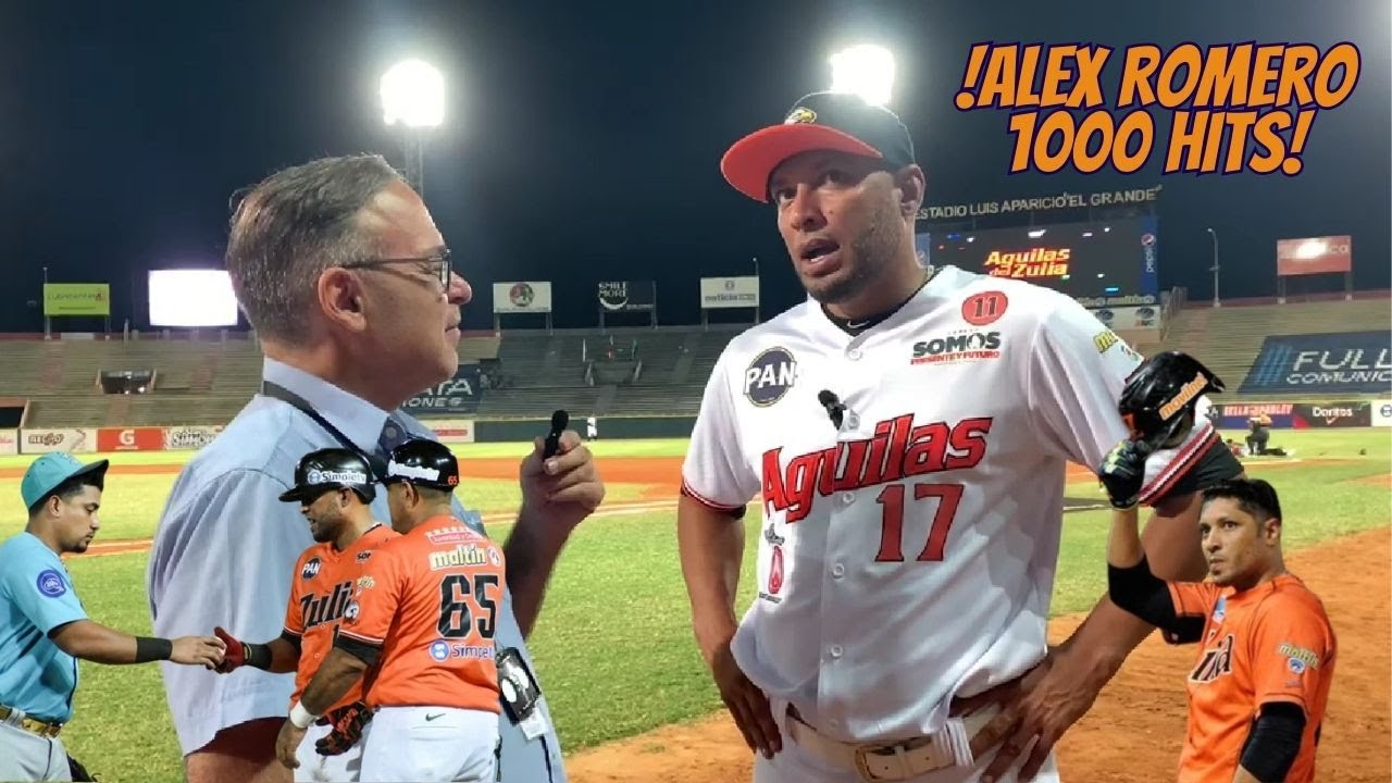 Entrevista a ALEX ROMERO décimo jugador en conectar HITS 1000 en la ...