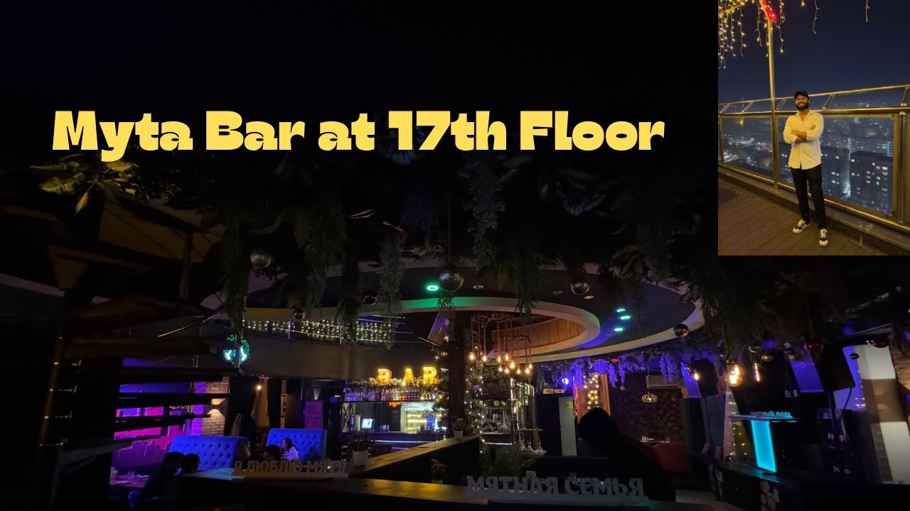 Did a little Party at 17th floor Myta Bar and Lounge 😍 ️ MBBS in ...