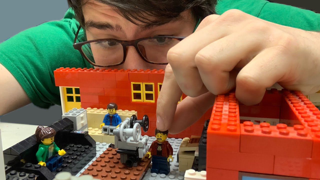 "The Lego Film Projector" Behind the Scenes! - YouTube