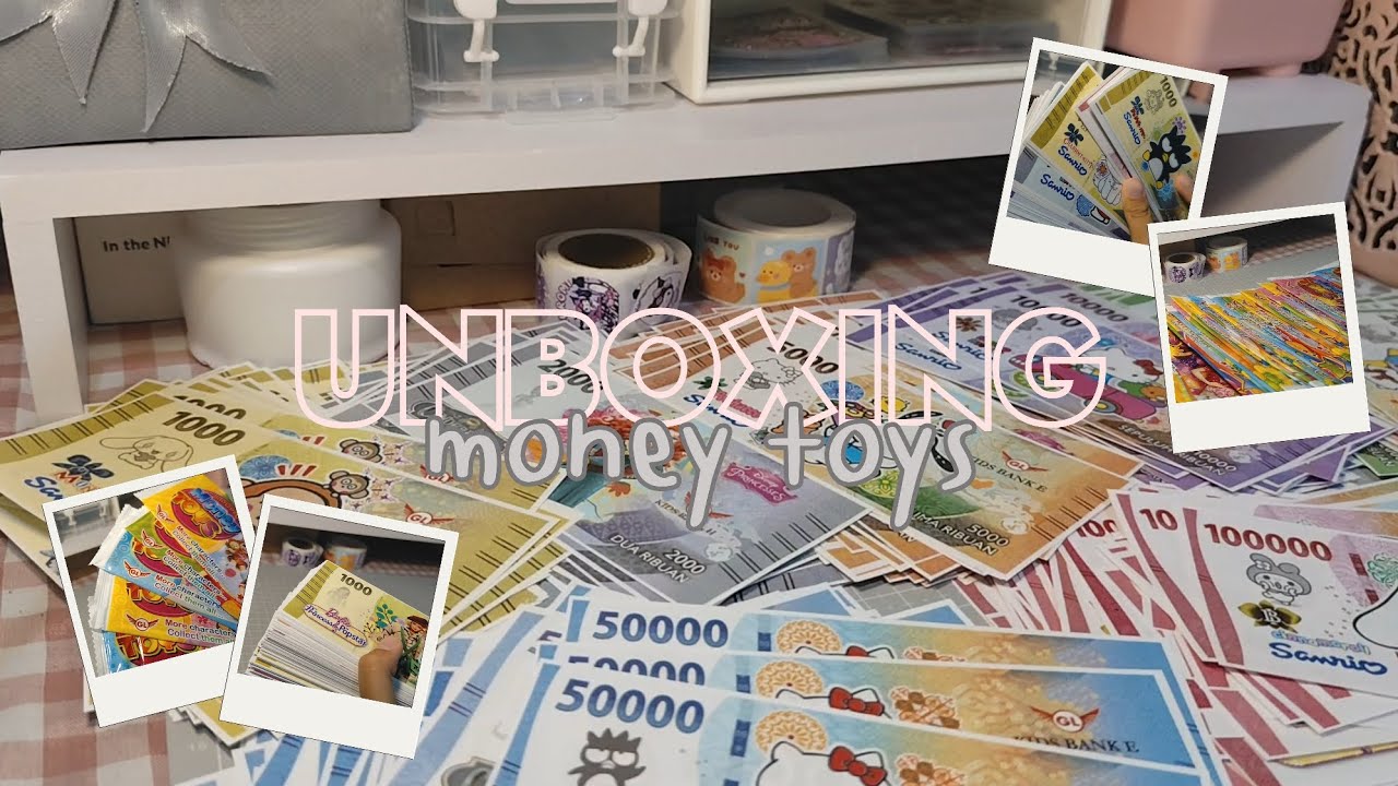 Unboxing Money Toys | ranbox #1 - YouTube