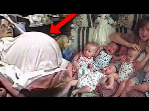 İnanılmaz! Bu Kadınlar Bebek Üretim Fabrikası Gibi - Aynı Anda 8 Çocuk Dünyaya Getirdi