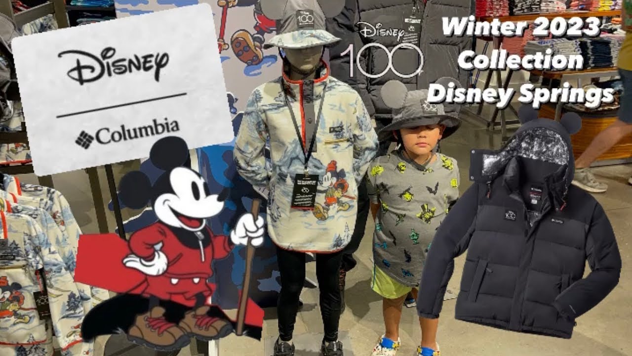 Columbia X Disney Winter Collection 2023 Store Walkthru at Disney ...