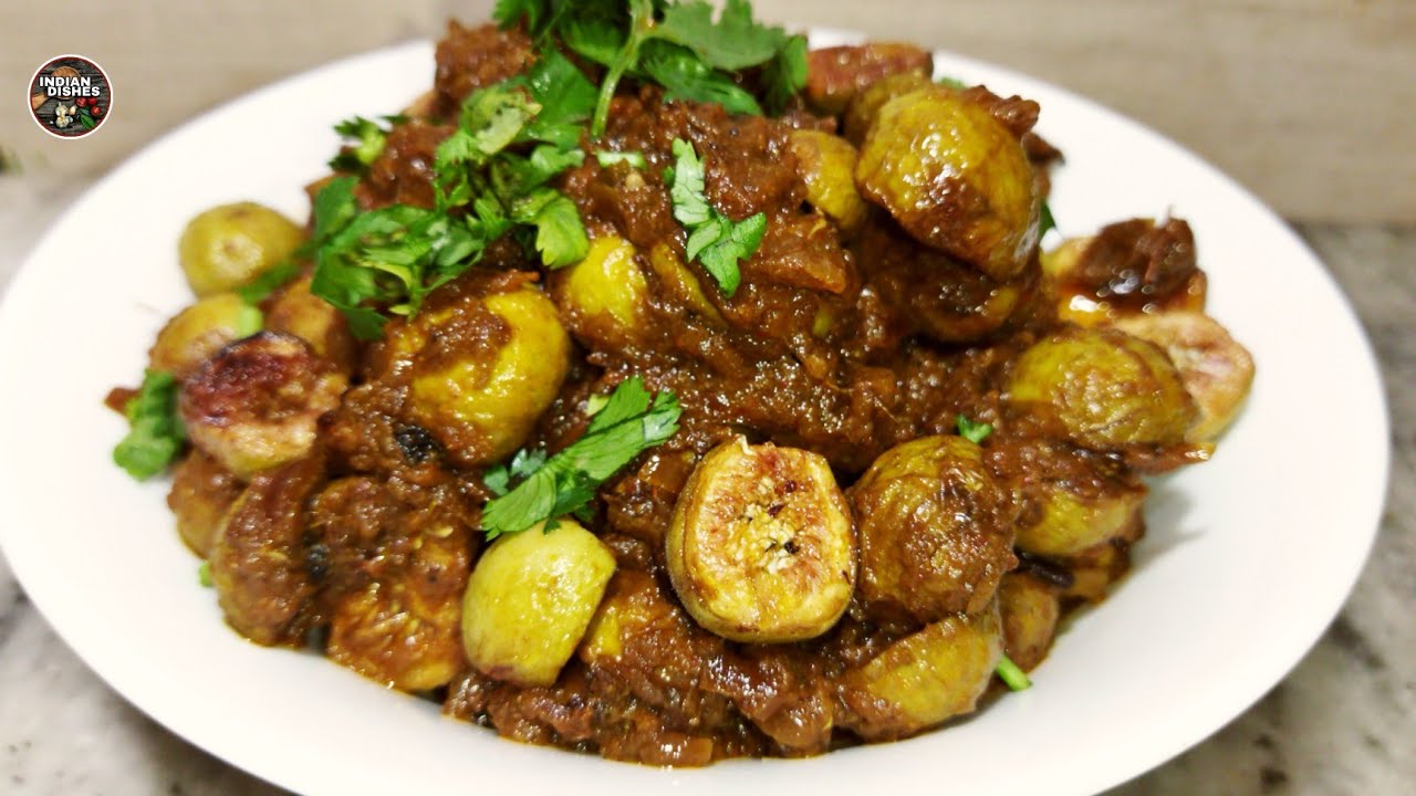 Cluster Fig Recipe | Gular ki Sabji | Indian Food recipes | Ficus ...
