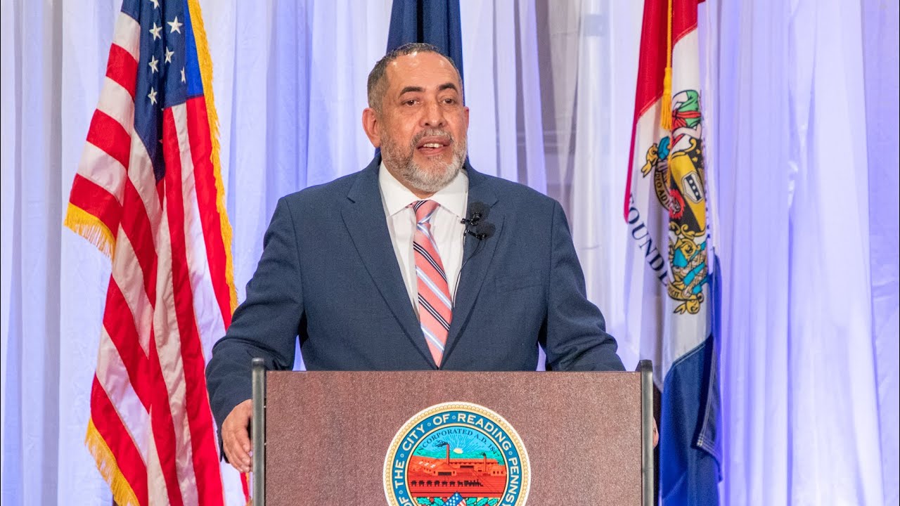 Reading Mayor Eddie Morán delivers 2022 State of the City address - YouTube