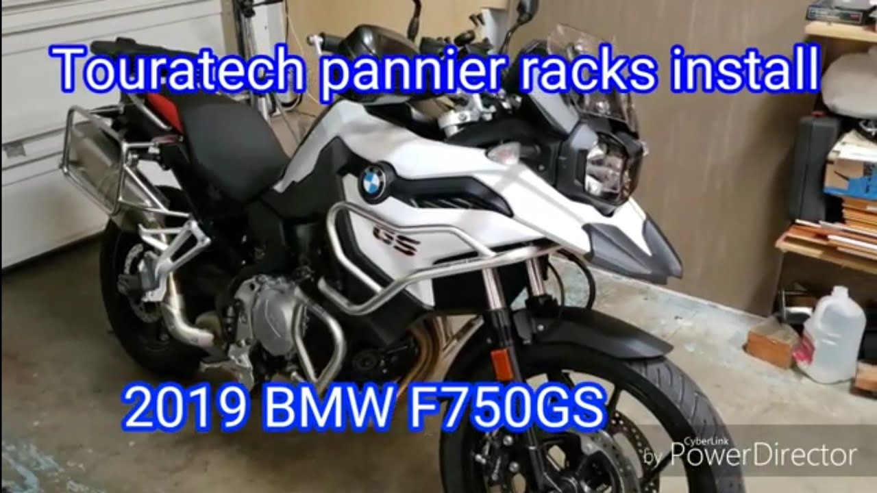 How to install Touratech pannier racks on 2019 BMW F750 F850 GS ...