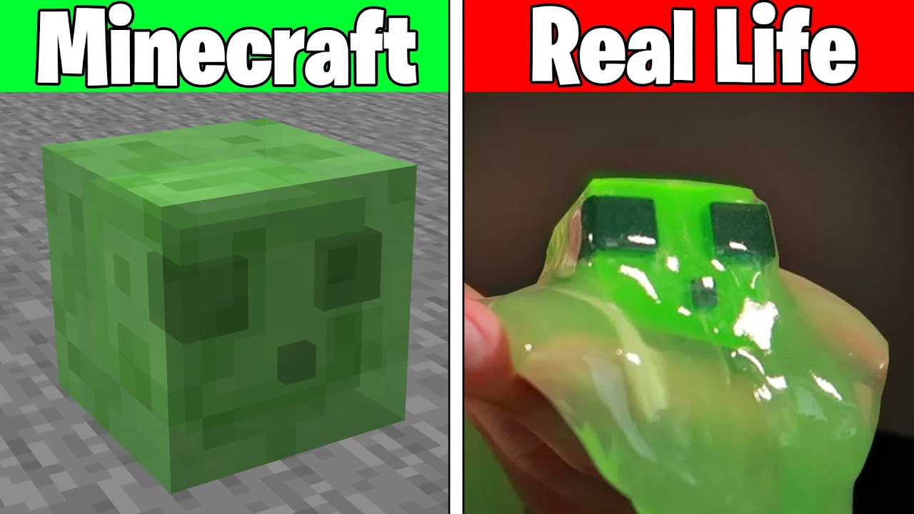 Real Life Minecraft Slime