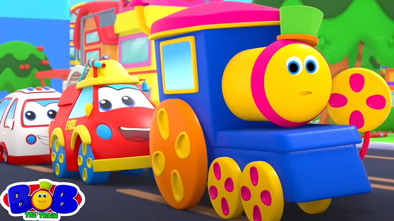 Train Song - Fun Vehicles Learning & More Nursery Rhymes & Baby Songs ...