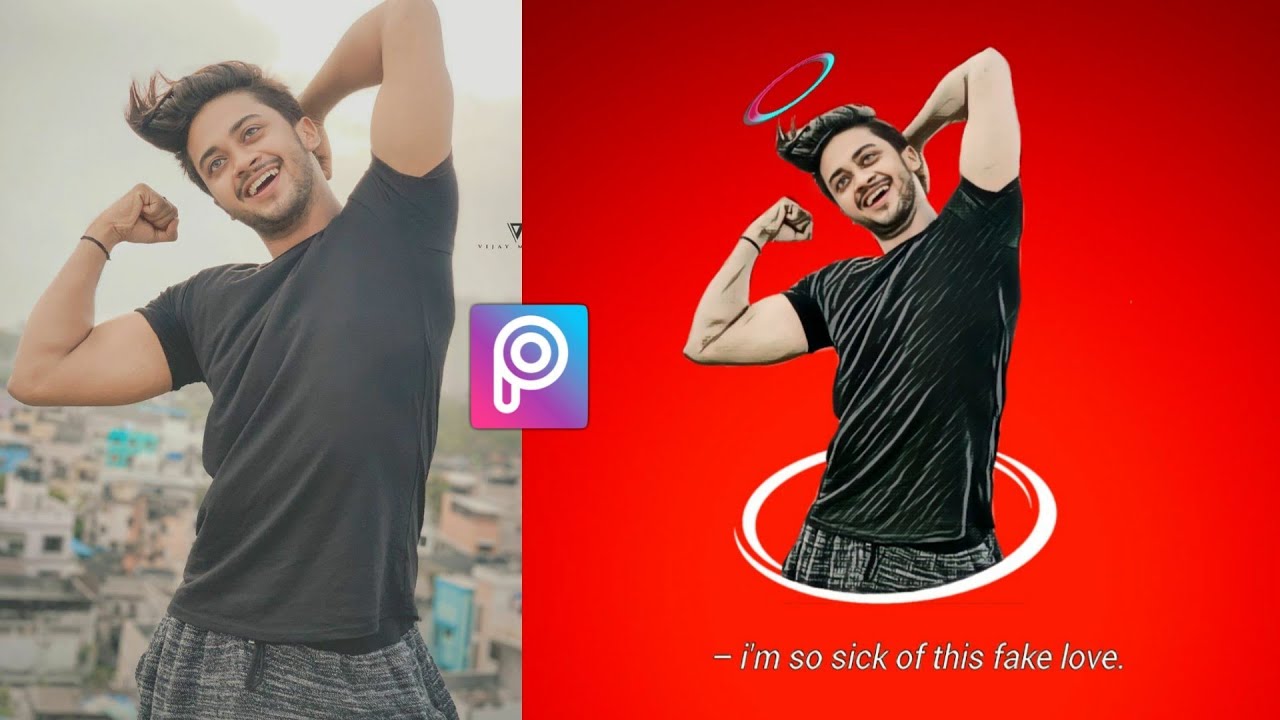 Latest #Trending Editing in PicsArt App | Quickly Editing Tutorials ...