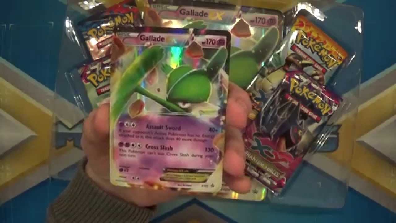Unboxing! Gallade EX Box Pokémon Merchandise - YouTube