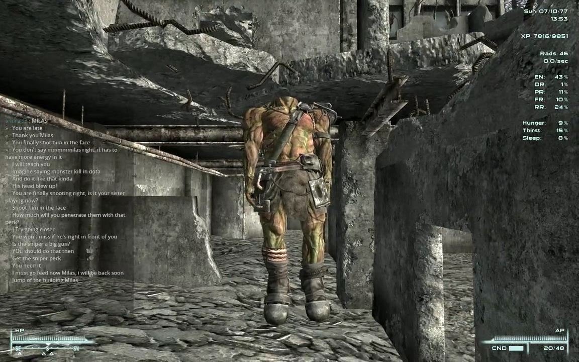Fallout 3 - Ultra-modded and Ultra-hardcore (FWE+FOOK+A complete Damage ...
