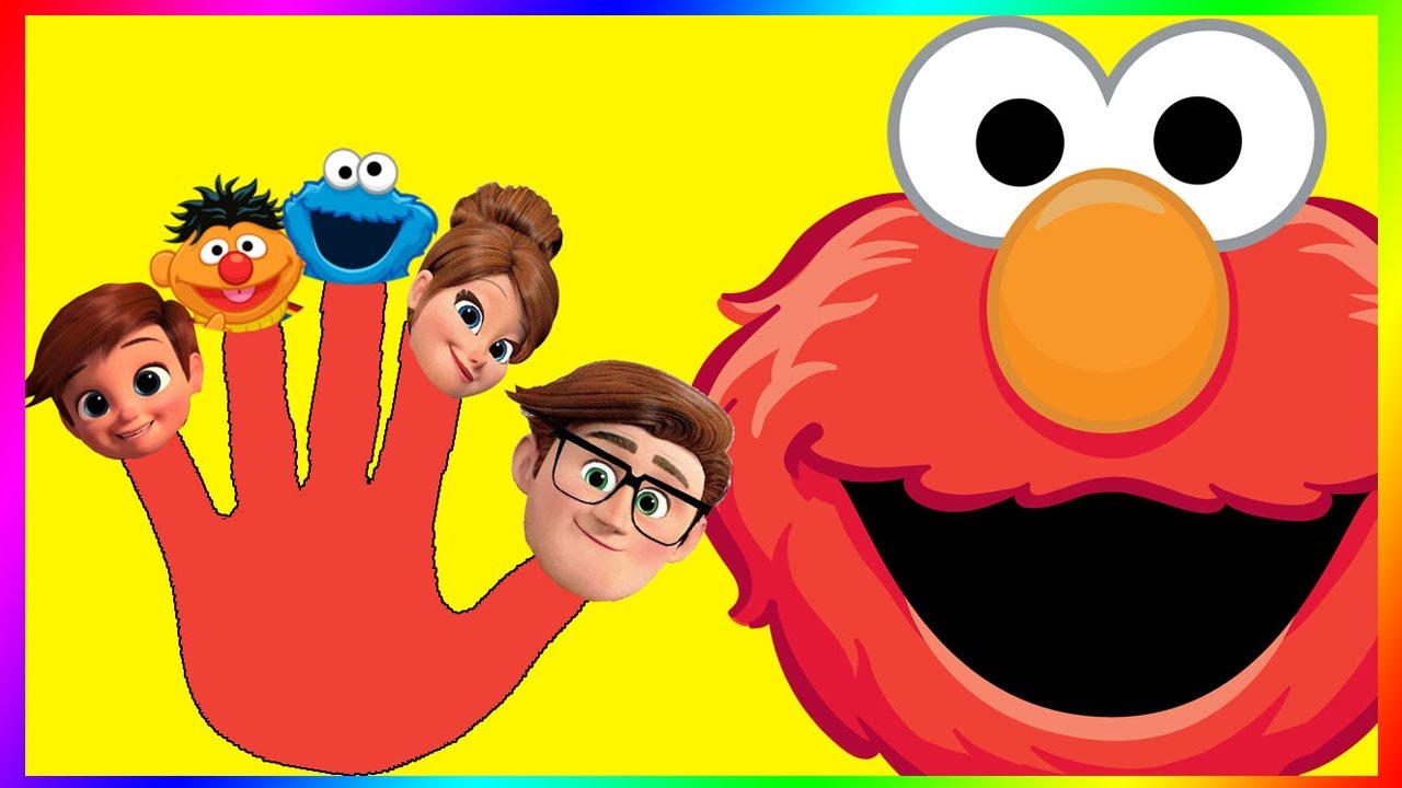 Sesame Street Finger Family Song Collection | Sesame daddy finger song ...