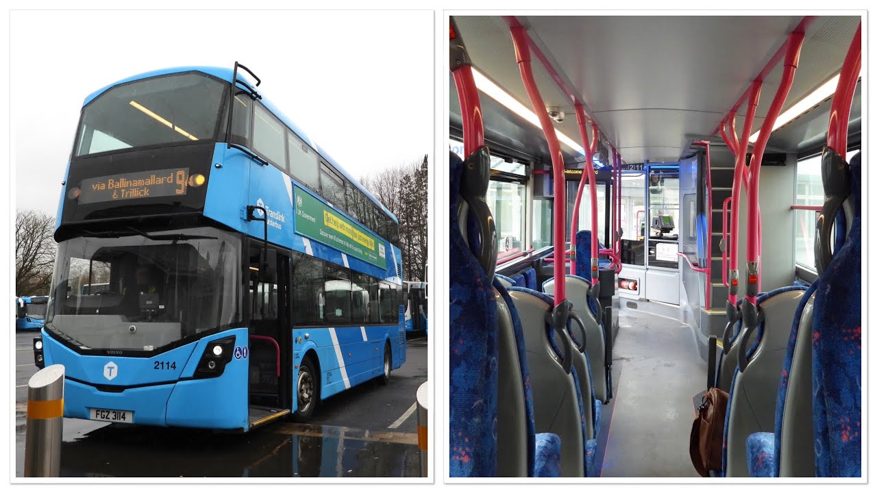 Wright Gemini 3 Facelift #2114 - Translink Ulsterbus (ex. Metro) - YouTube