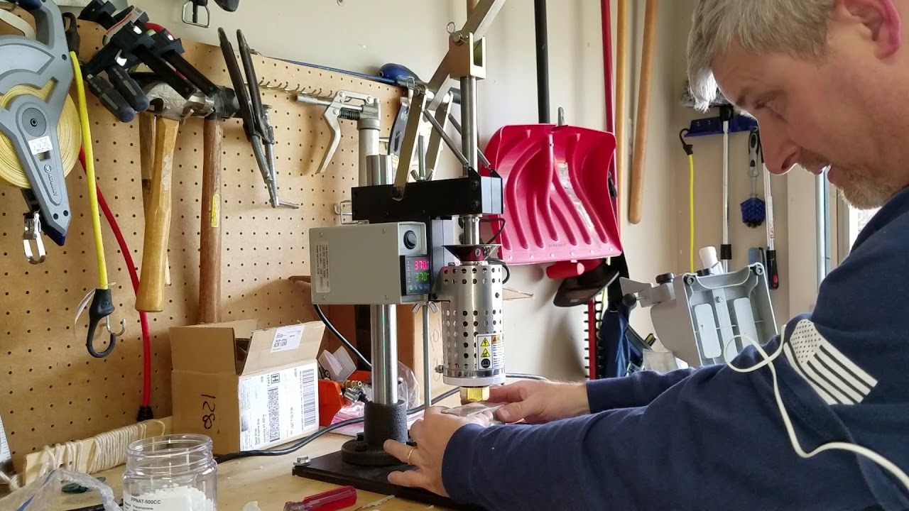 LNS Technologies Model 150A 1st shot - YouTube