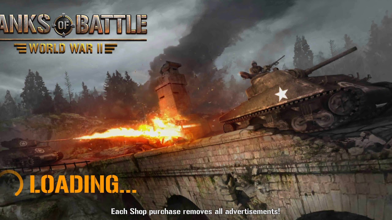 Tanks of battle: world war 2 gameplay - YouTube