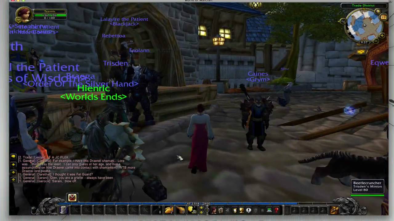 World of Warcraft - Getting a Job on a Roleplaying Server - YouTube