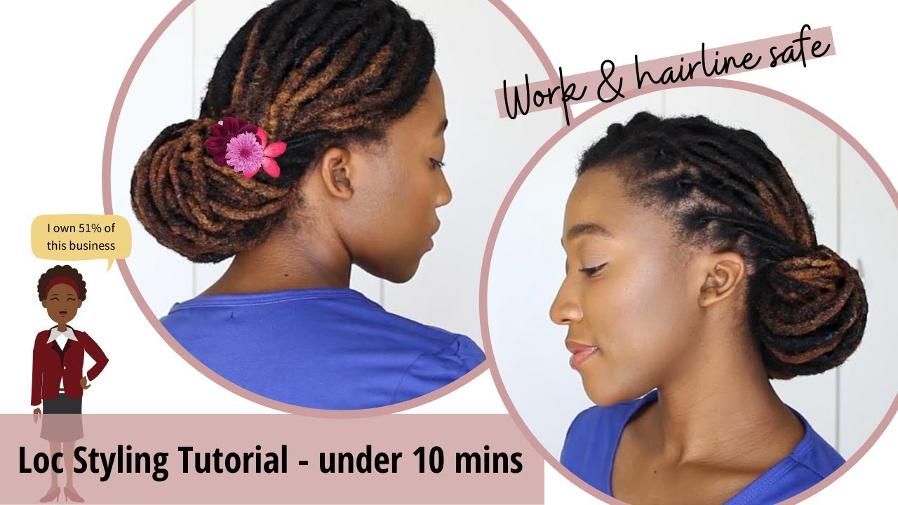 Loc Tutorial I Quick & Easy Loc Style I Loc Style For Women I Miss ...