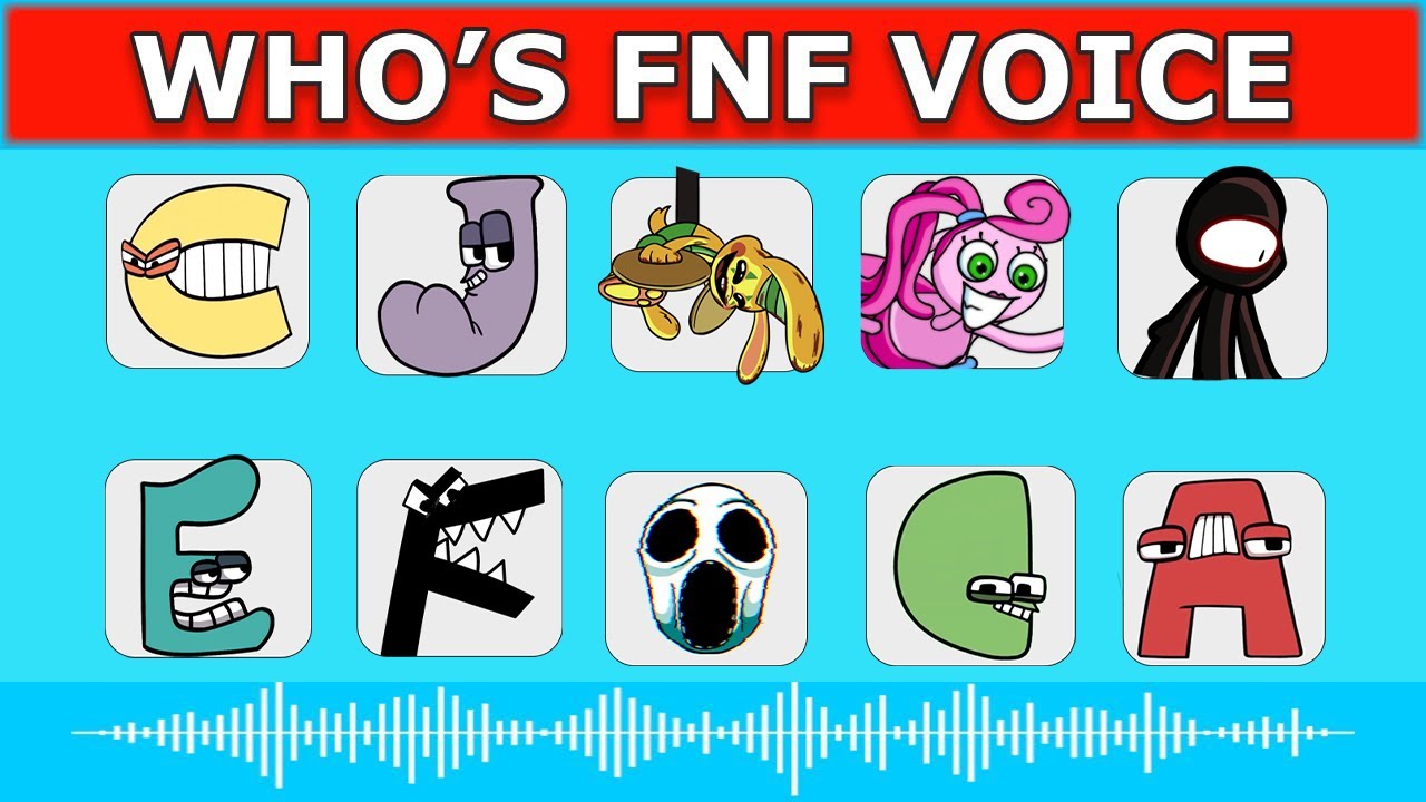 FNF - Guess Character by Their VOICE | Guess The Character | AMBUSH ...
