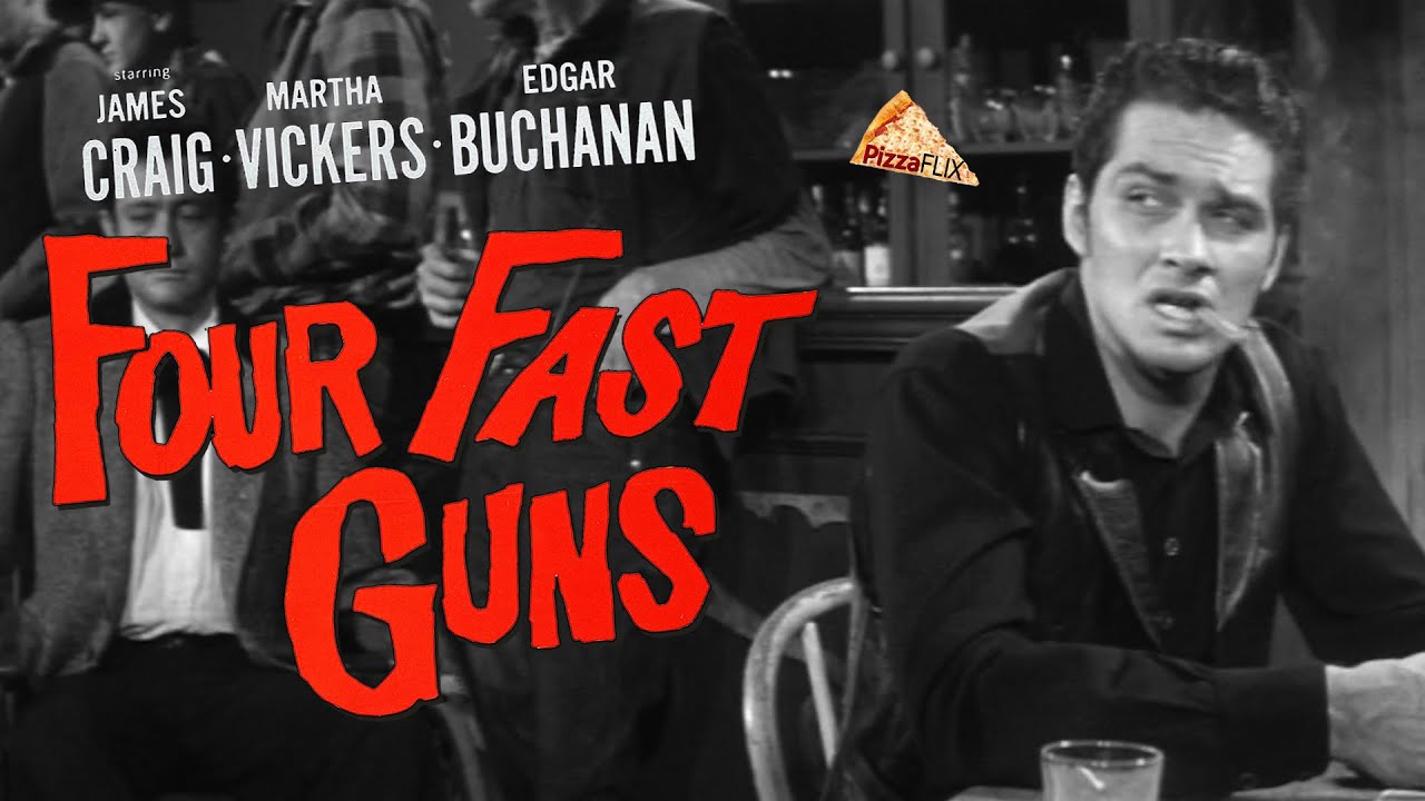 Four Fast Guns (1960) OFFBEAT WESTERN - YouTube
