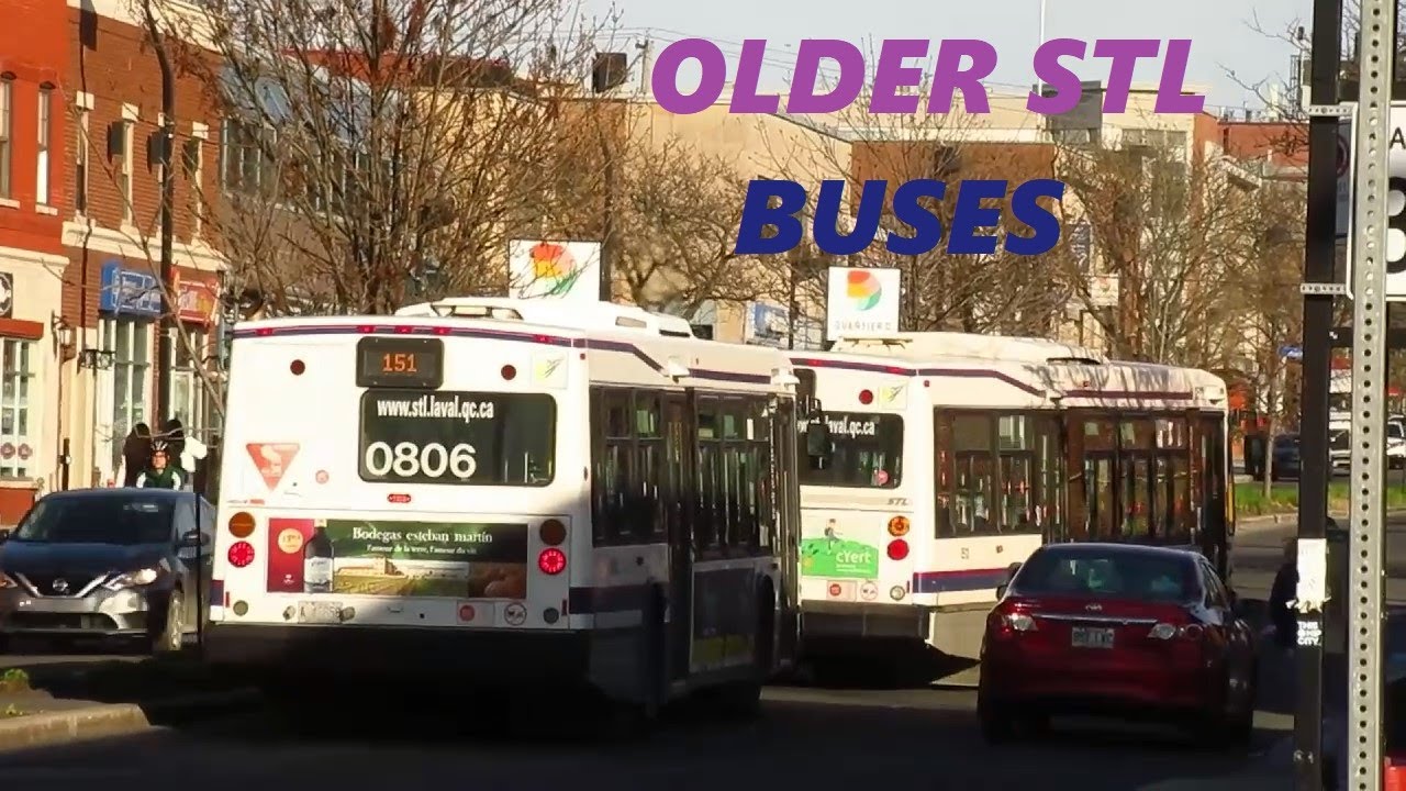 OLDER LAVAL STL BUSES APRIL / MAY 2022 - YouTube