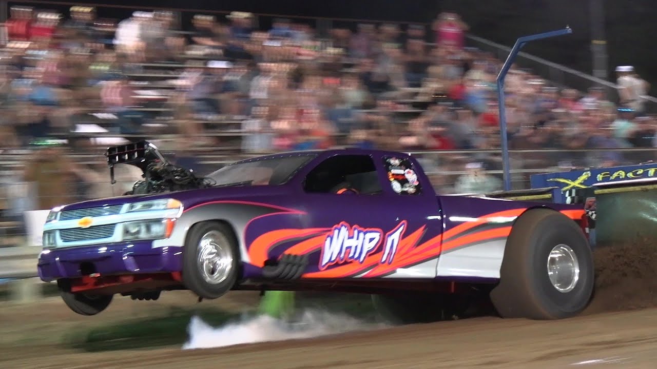 2023 Columbus, TX Super Modified 2WD Truck Pulling Friday - YouTube