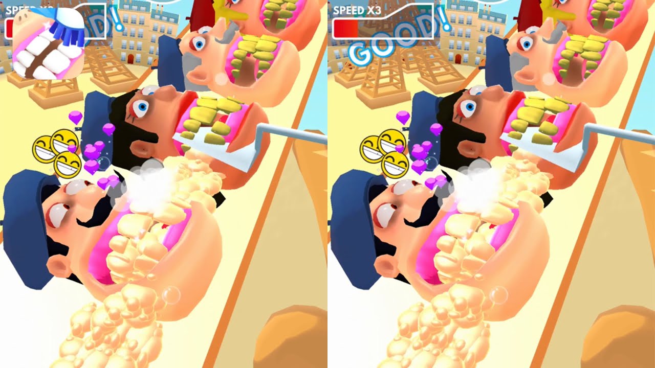 TEETH RUNNER 😄😀😆 Gameplay Walkthrough All Levels Latest Update Level ...