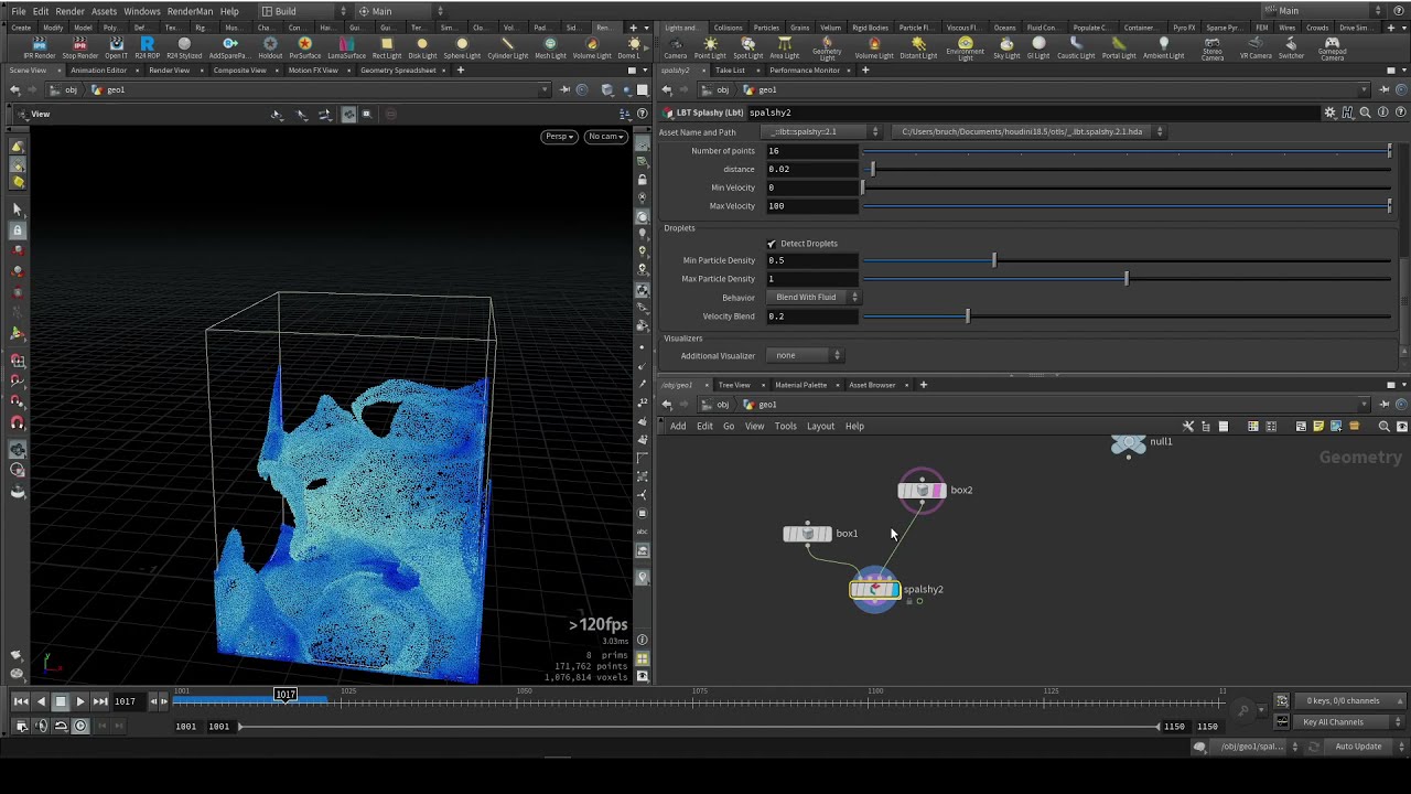 Splashy Tutorial Part 1 _ Create a crown splash in Houdini _ Better ...