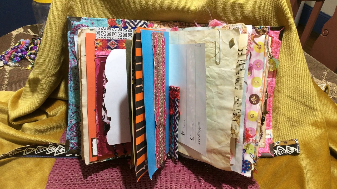 (SOLD) BoHo/Gypsy Junk Journal Part 2 - YouTube