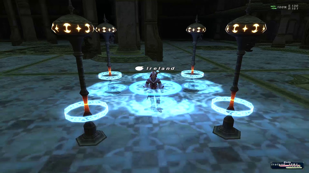FINAL FANTASY XI WHM99BLM49 WHM White Mage Ireland Alzadaal Undersea ...