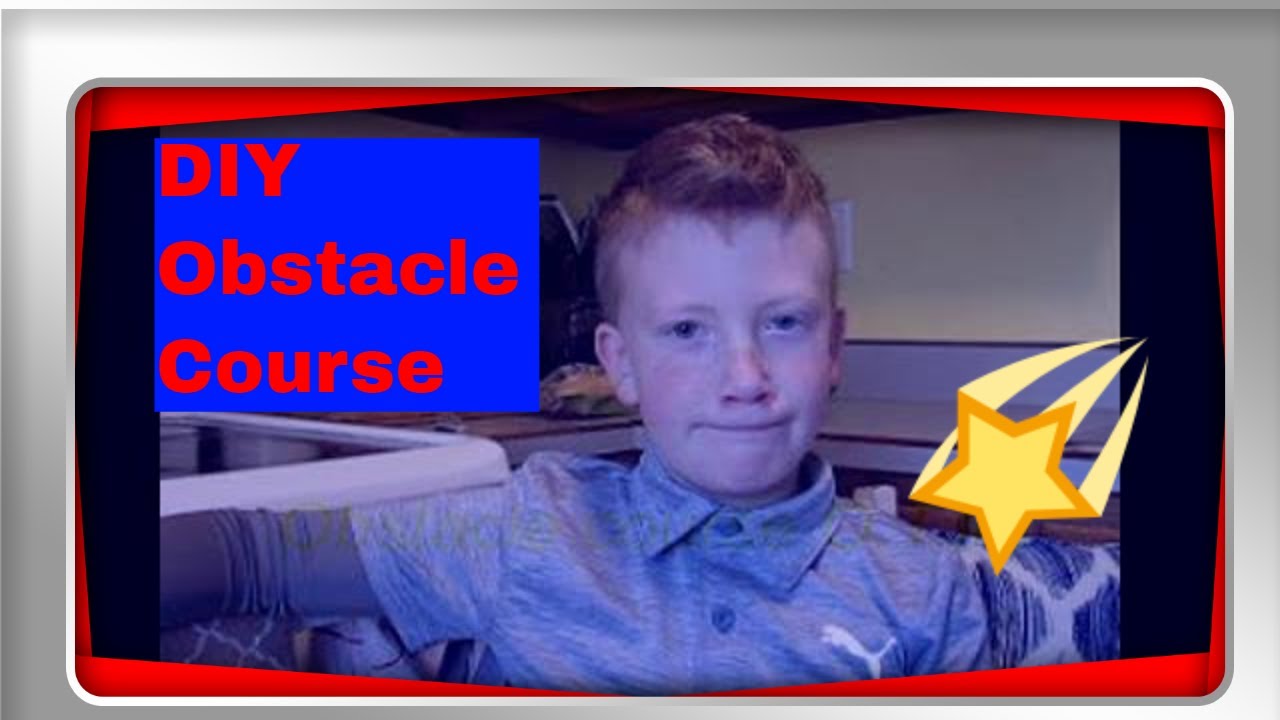 Home Obstacle course for Occupational Therapy working with a stepper ...