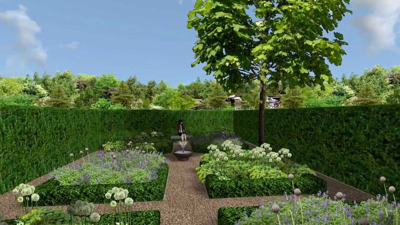 Herman Vaessen 3D tuinontwerp renovatie grote landelijke tuin met ...