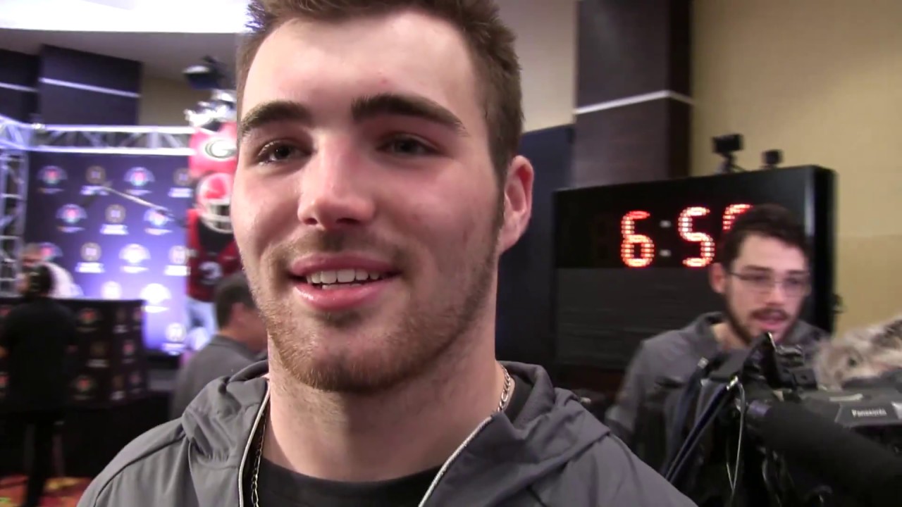 Georgia Football - 2018 Rose Bowl Game: QB Jake Fromm Interview - YouTube