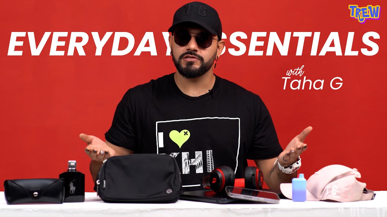 What’s in Taha G’s Bag? | Everyday Essentials | TREW - YouTube