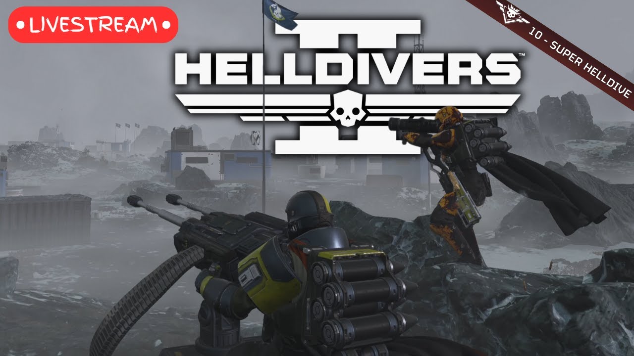 Liber-Tea For Lesath || Helldivers 2 Live Gameplay (2nd Playthrough) - YouTube