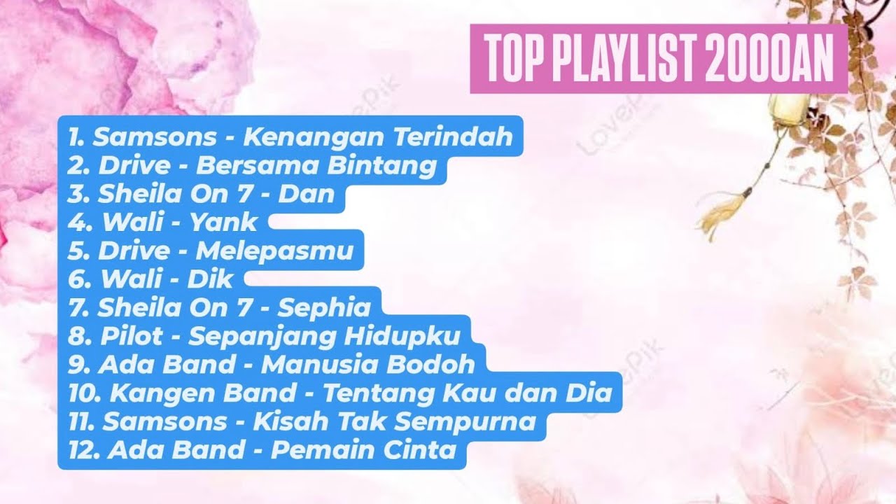 TOP PLAYLIST 2000an NOSTALGIA - YouTube