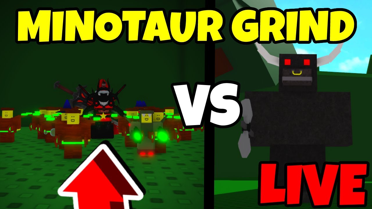 🔴KILLING The MINOTAUR With VIEWERS in Roblox Control Army - YouTube